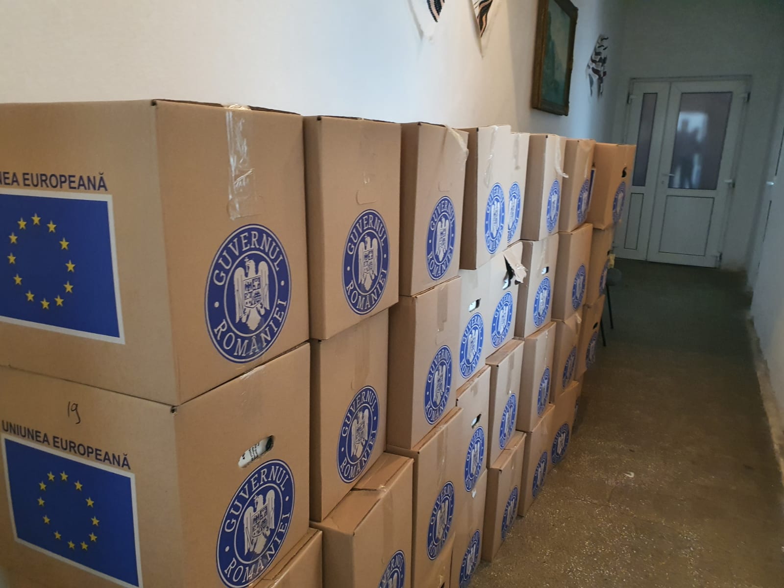 Pachetele cu alimente, livrate primăriilor din Timiş – Observator de Timis