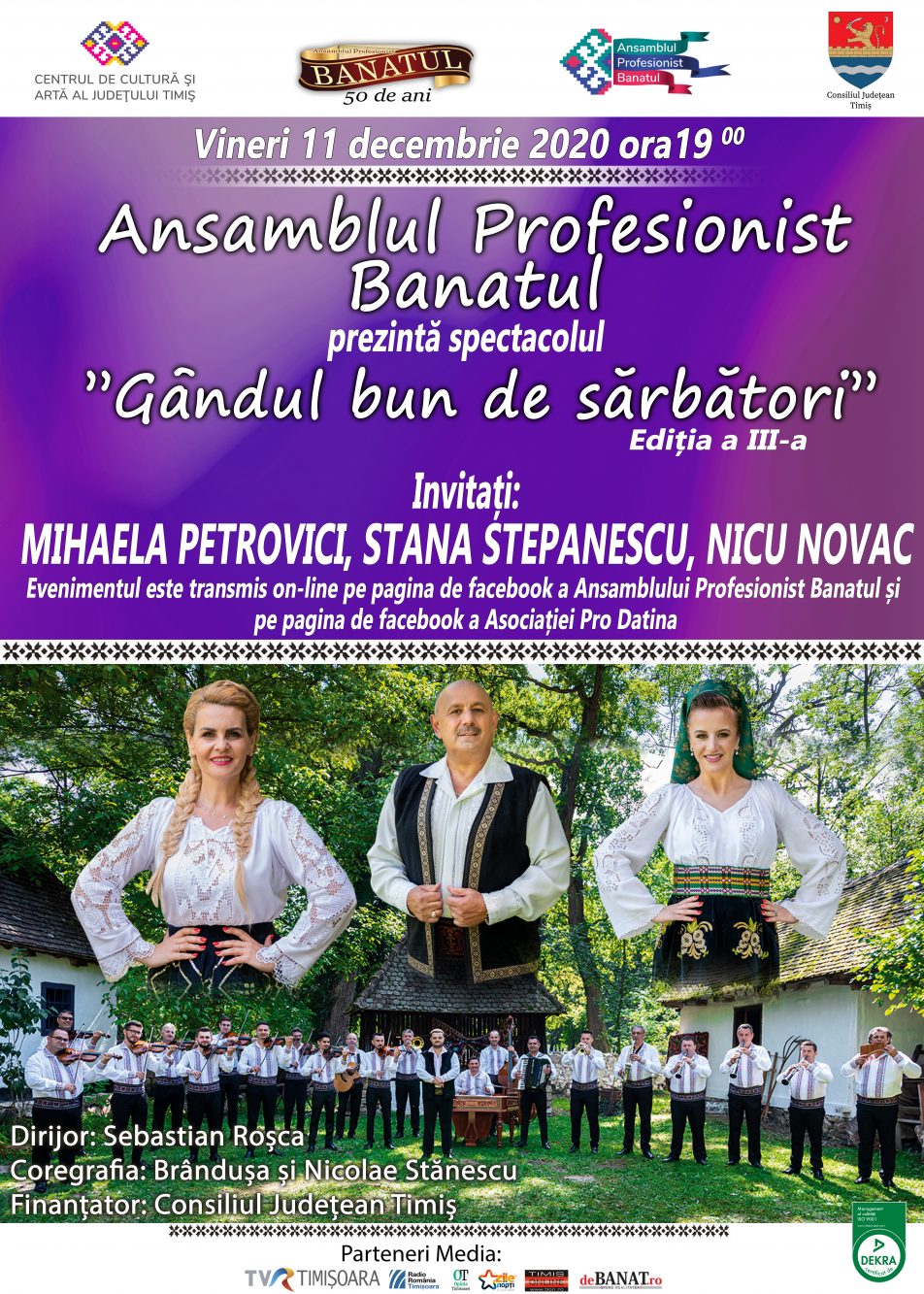 Mihaela Petrovici, Stana Stepanescu și Nicu Novac aduc „Gândul bun de ...