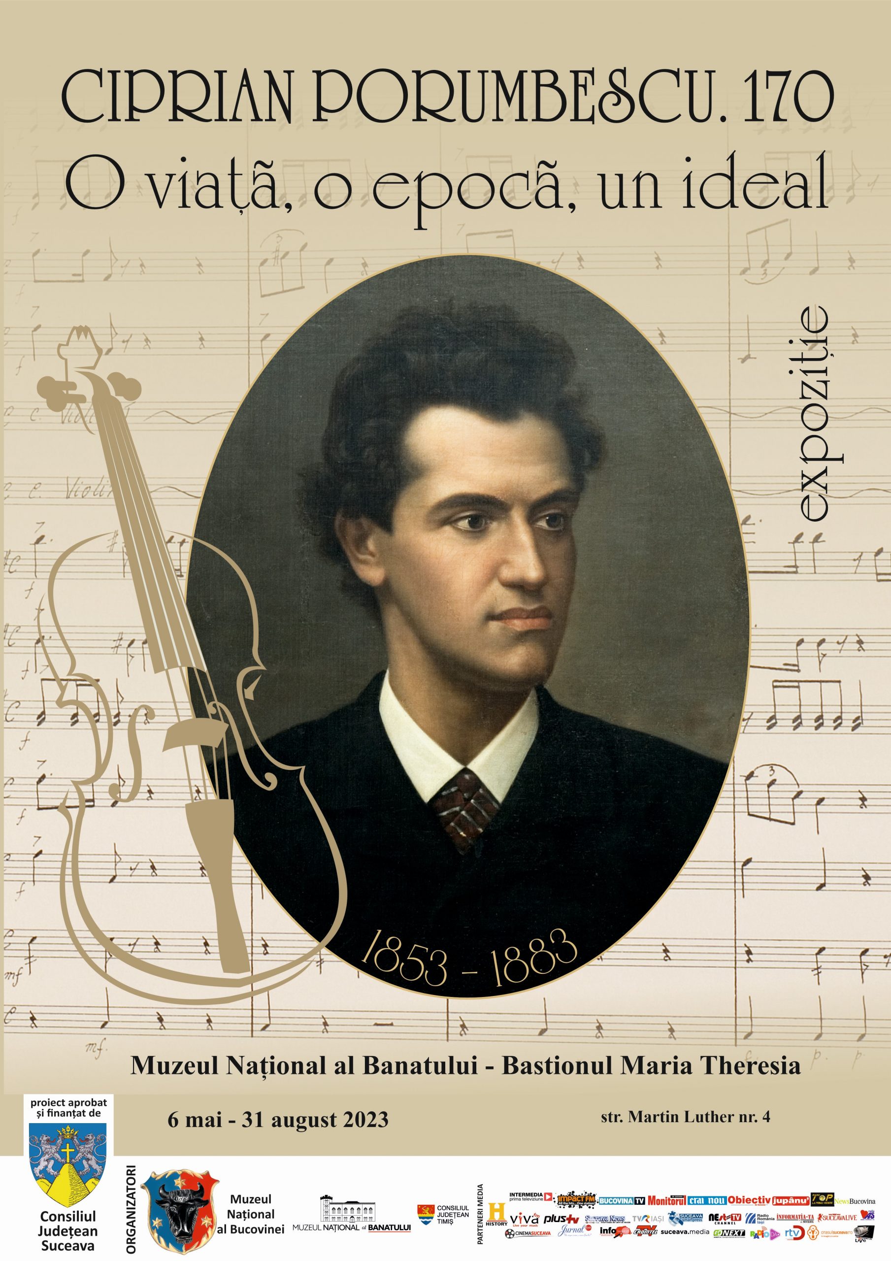 „Ciprian Porumbescu 170. O viață, o epocă, un ideal”