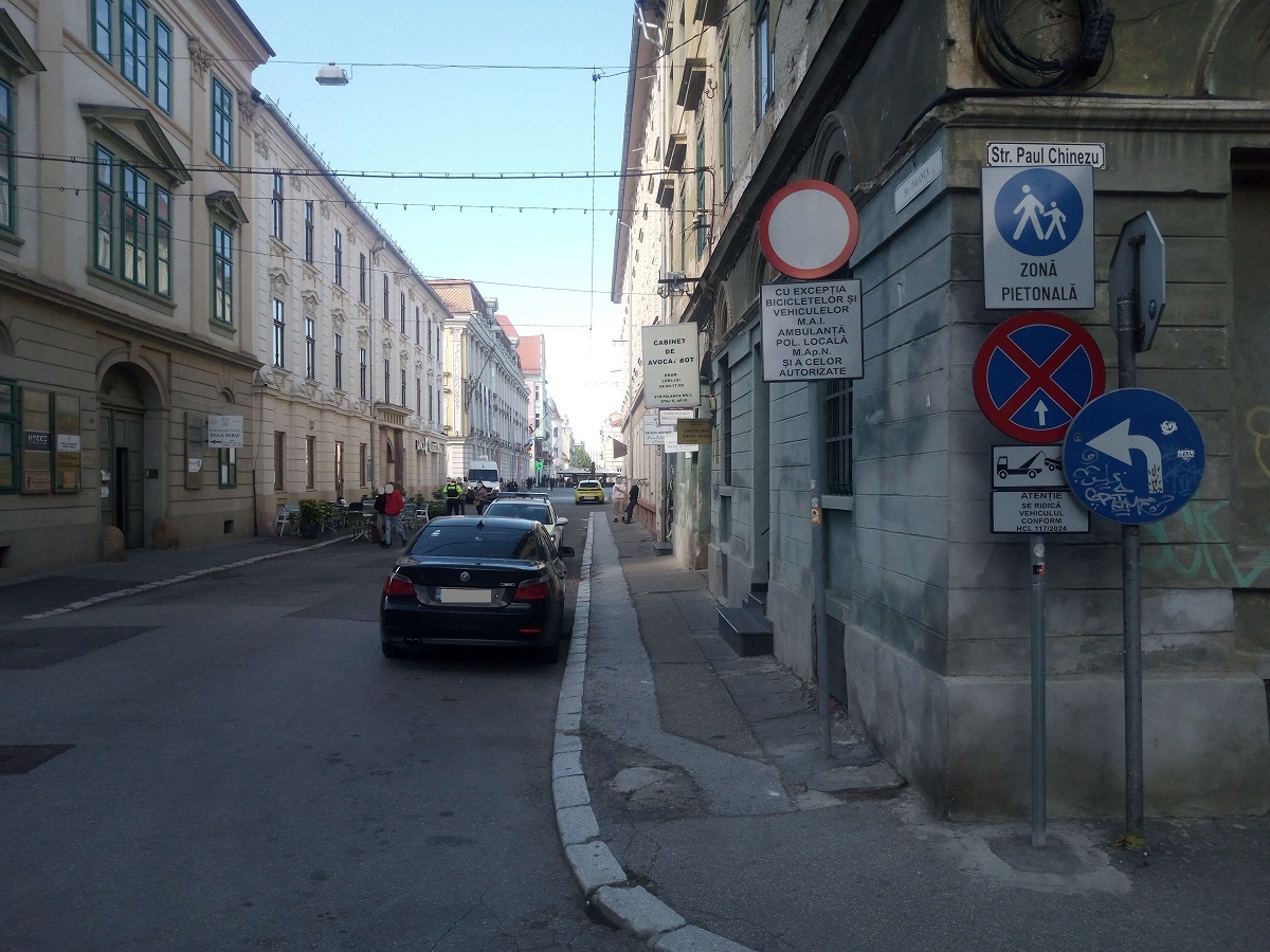 Regulamentul de access auto pentru Zona Cetate va fi actualizat ...