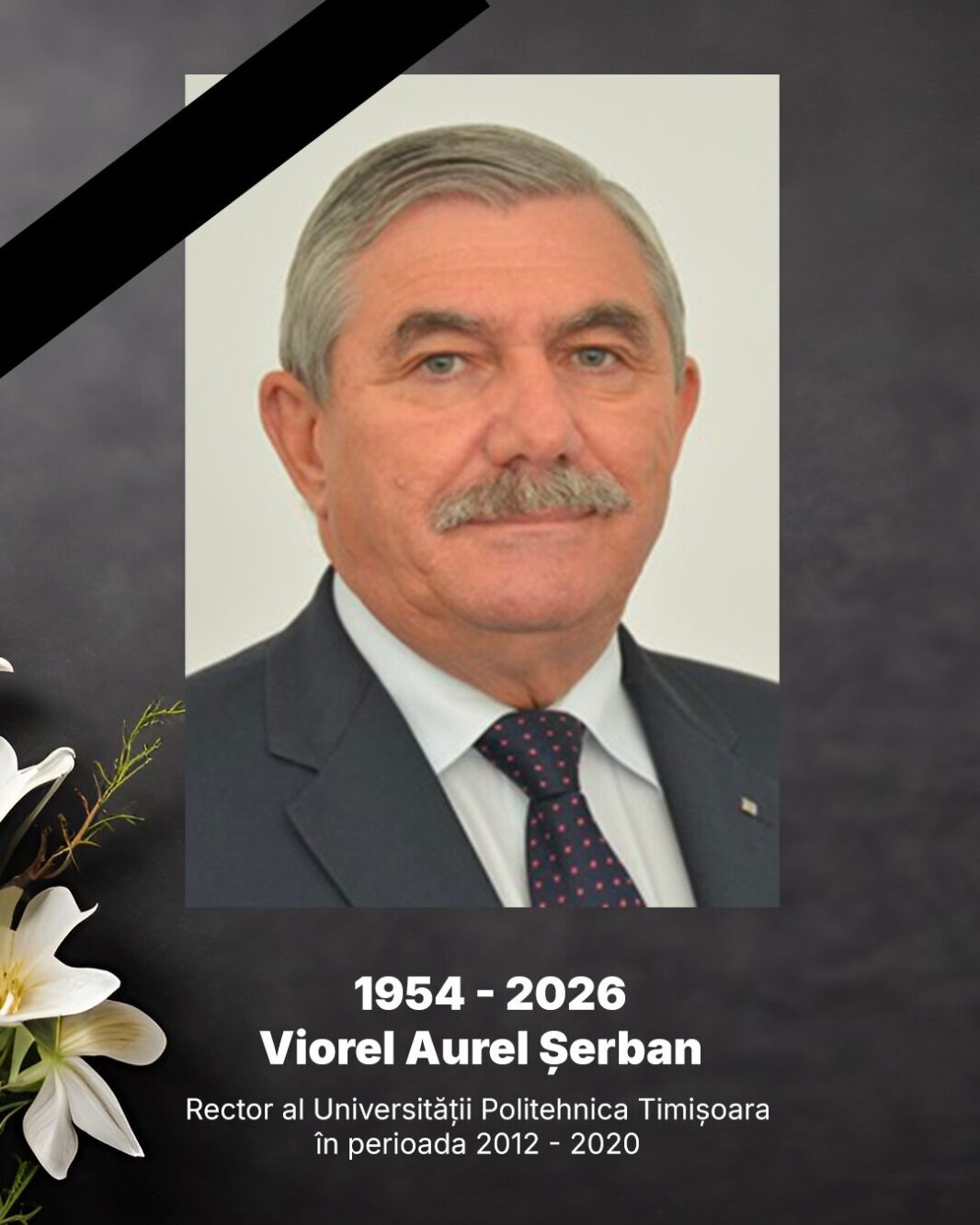 Doliu în familia Politehnicii. S-a stins din viață prof.univ.dr.ing ...