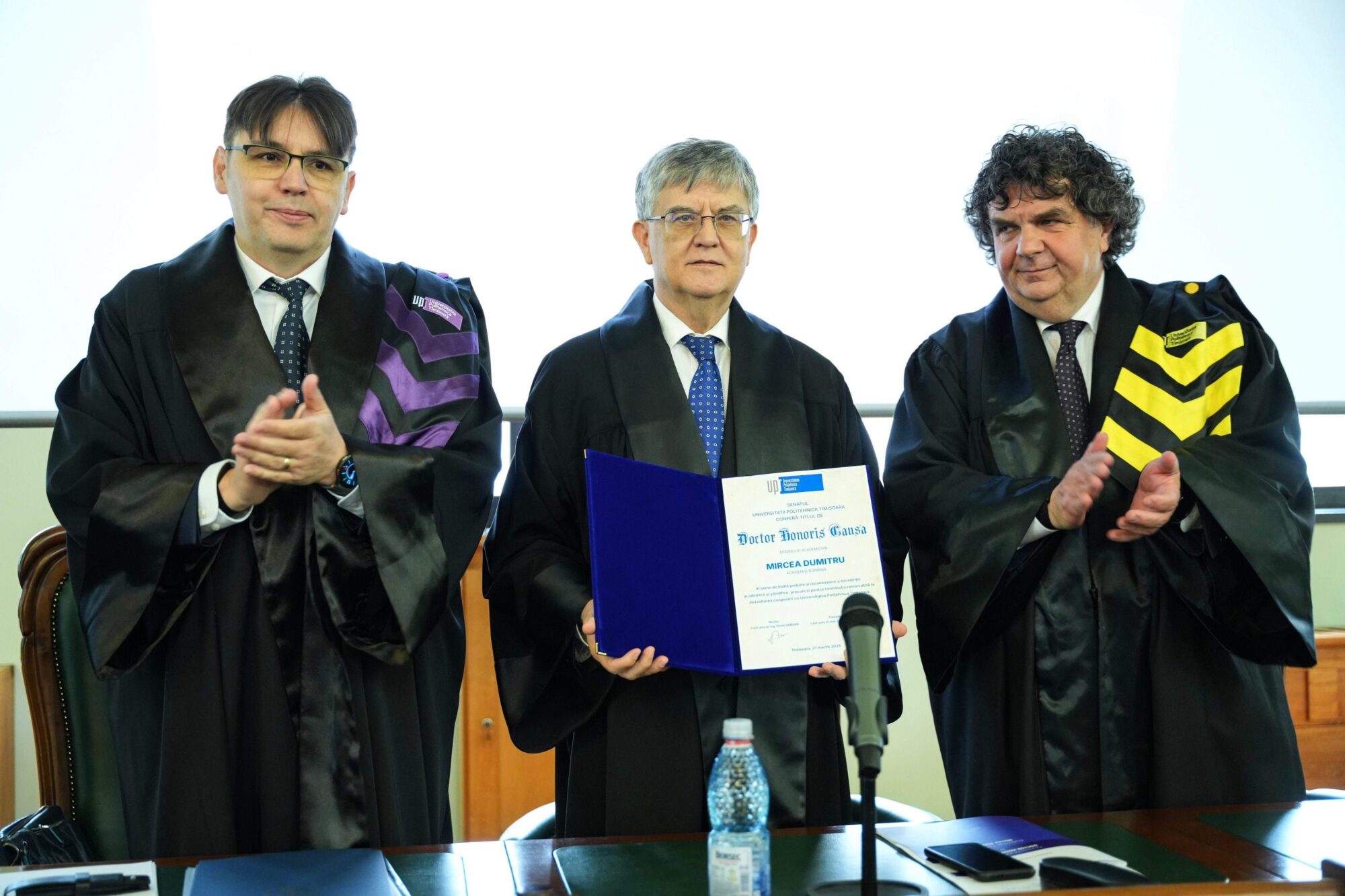 Academicianul Mircea Dumitru, Doctor Honoris Causa al Universității ...